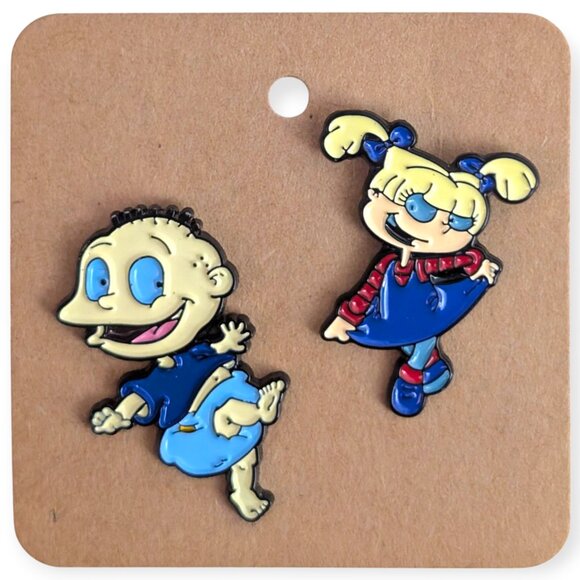 Boutique | Accessories | Rugrats Enamel Fantasy Pins Tommy And Angelica ...